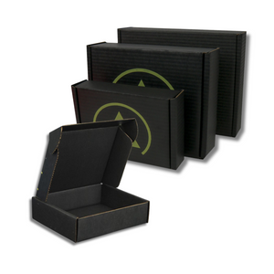 Black Antistatic Transit Boxes without ESD foam (Pack Of 10)