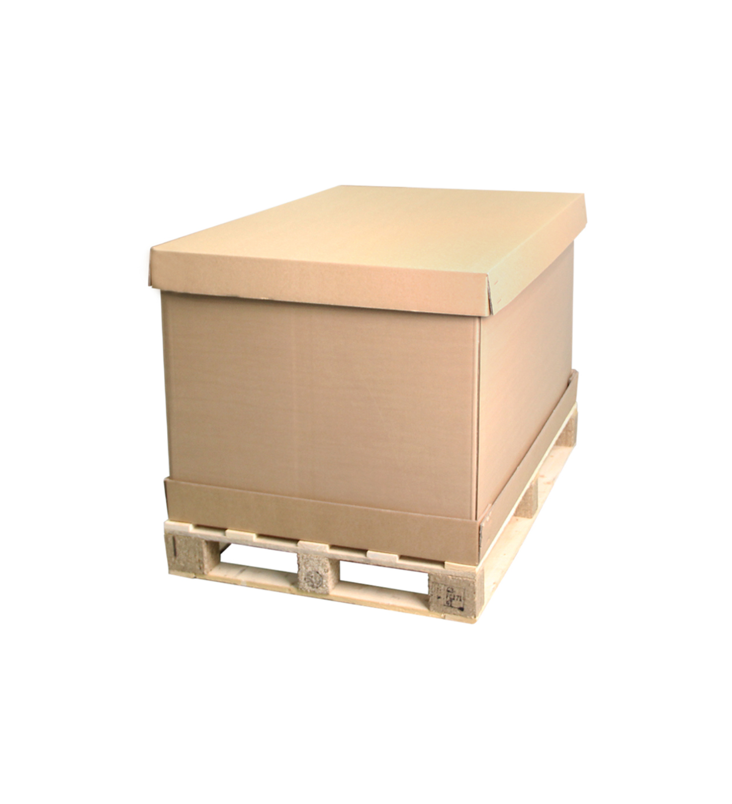 Full Container Pallet Box With Heat Treated Pallet 1070x870x900mm