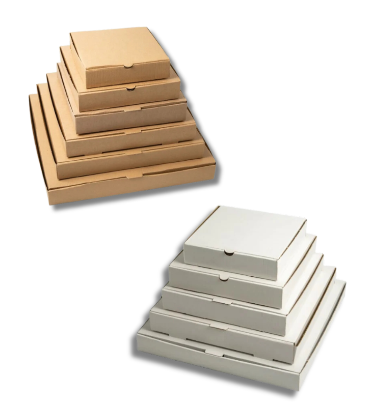 Plain Pizza Boxes