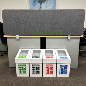 Correx® Desk-side Recycling Bin (Set of 4 Bins)